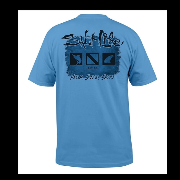 Salt Life | Shirts | Salt Life Old School T Shirt Ss | Poshmark